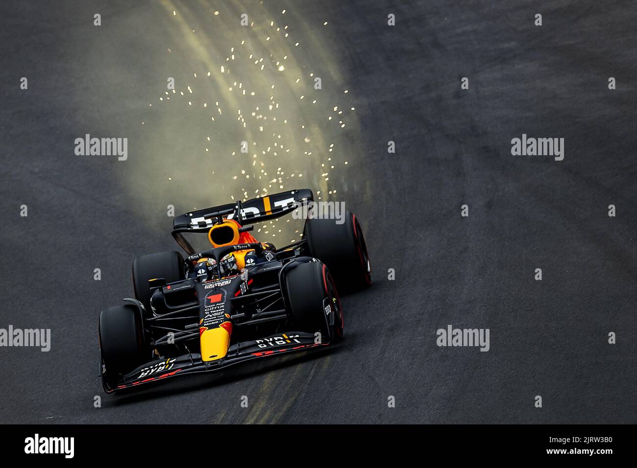 SPA - Max Verstappen (Oracle Red Bull Racing) during the 1st free practice session ahead of the ...