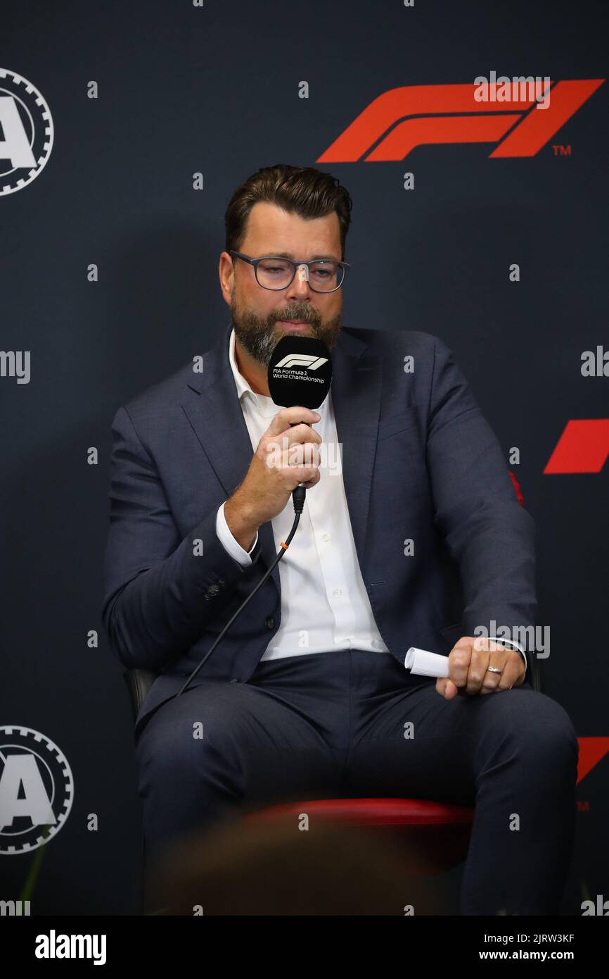 Oliver Hoffmann technical director at Audi during the Belgian GP, 25-28 ...