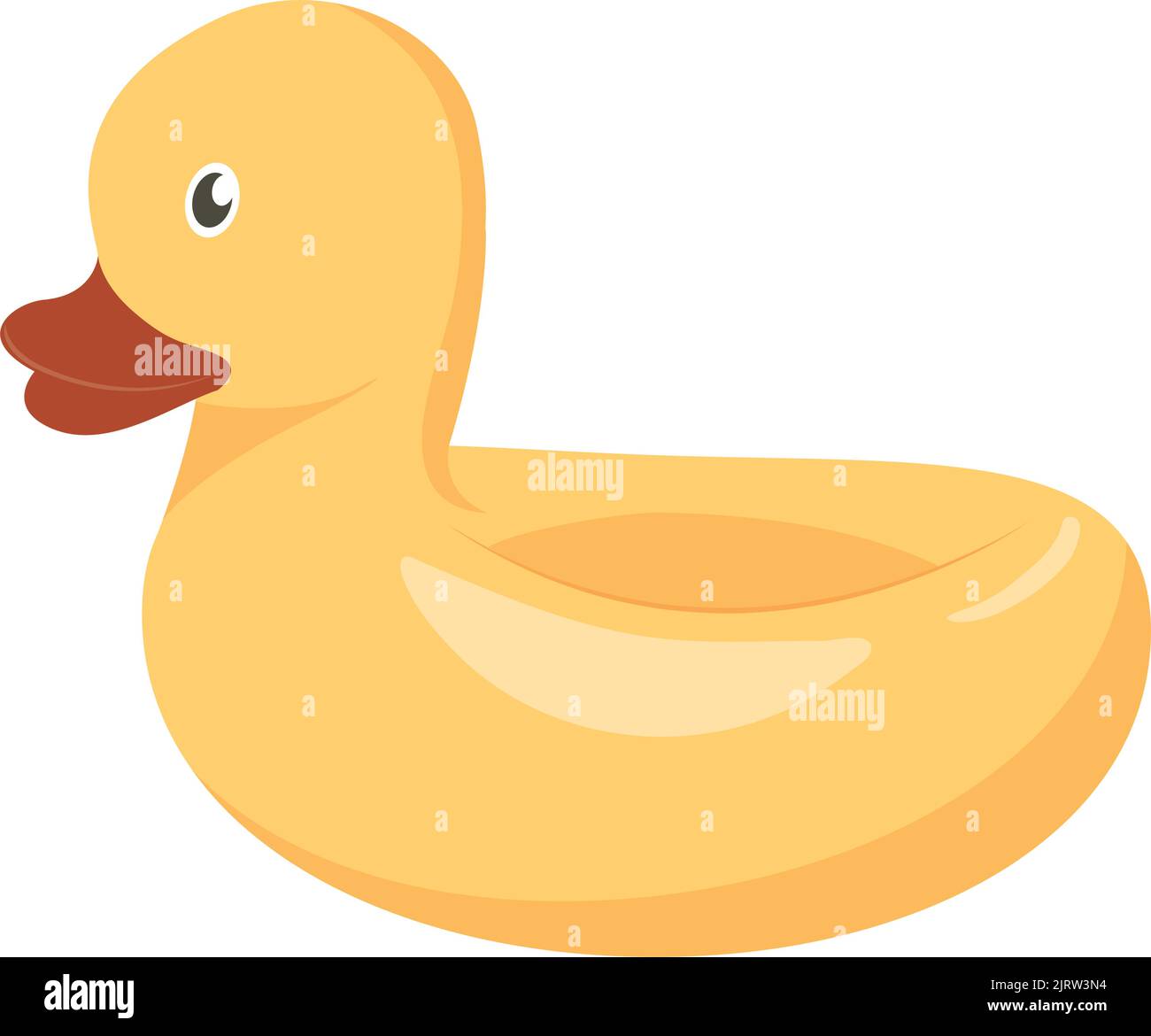 Cartoon yellow duck pool float hi-res stock photography and images - Alamy