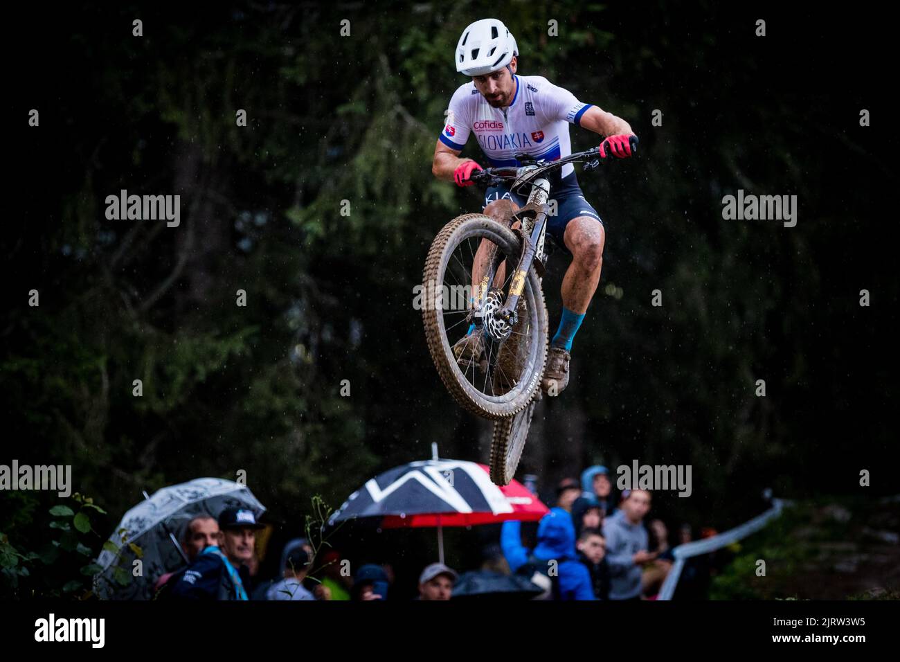 Peter Sagan of Slovakia in action during the race the electric mountain ...
