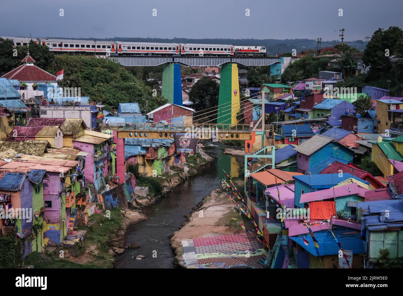 East Java, East Java, Indonesia. 26th Aug, 2022. A train bound for ...