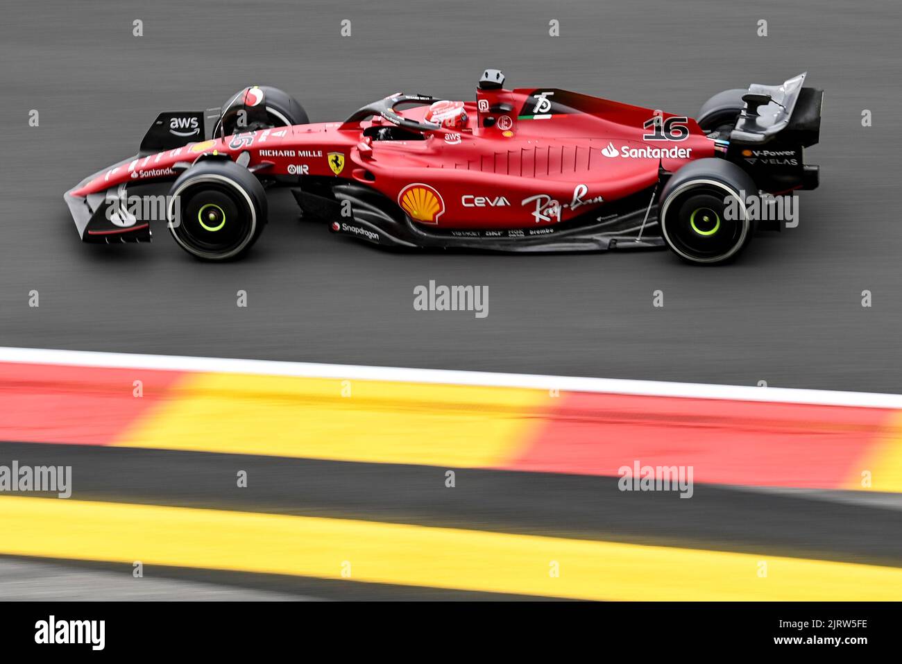 Scuderia Ferrari Monegasque rider Charles Leclerc pictured during a ...