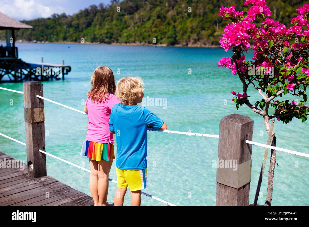Snorkeling family diving boat hi-res stock photography and images - Alamy