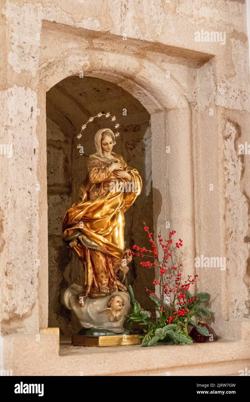 Ciudad Real, Spain. Immaculate Conception inside the Iglesia de ...