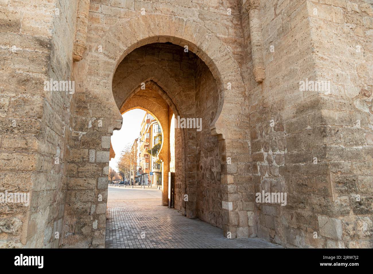 Ciudad Real, Spain. The Puerta de Toledo (Toledo Gate), a Gothic ...