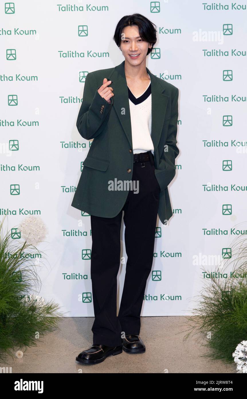 25 Aug 2022 – Seoul, South Korea : Thailand singer Ten, member of K-Pop ...