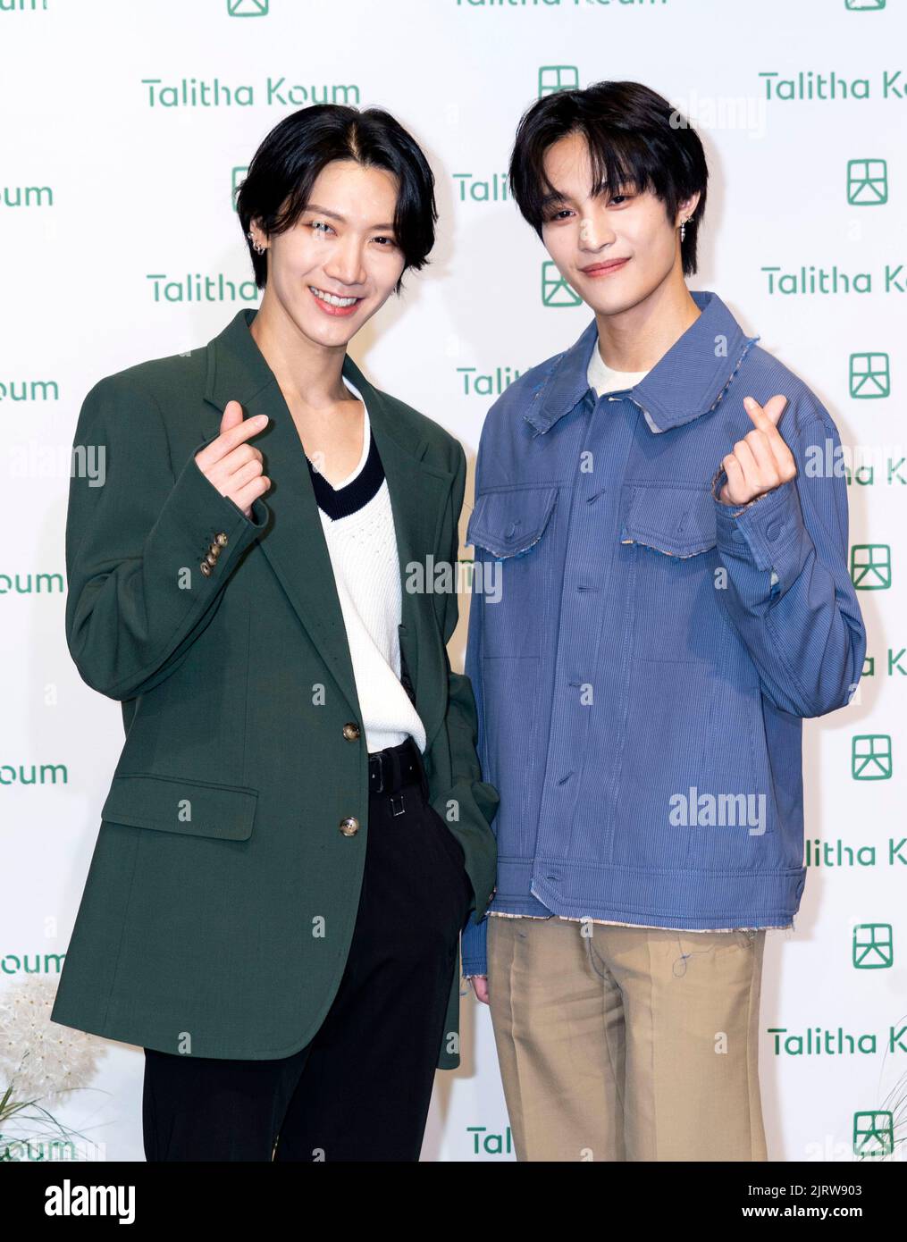 25 Aug 2022 – Seoul, South Korea : Thailand singer Ten and China-Taiwanese Yangyang members of K ...