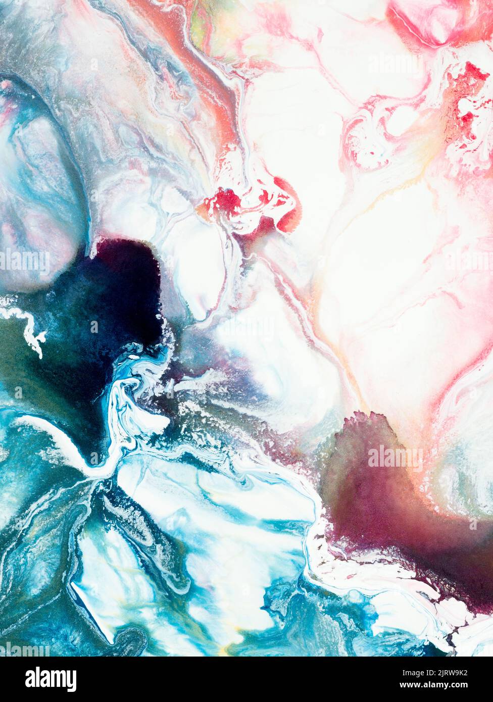 Pink And Blue Abstract Art at Bryan Hanes blog