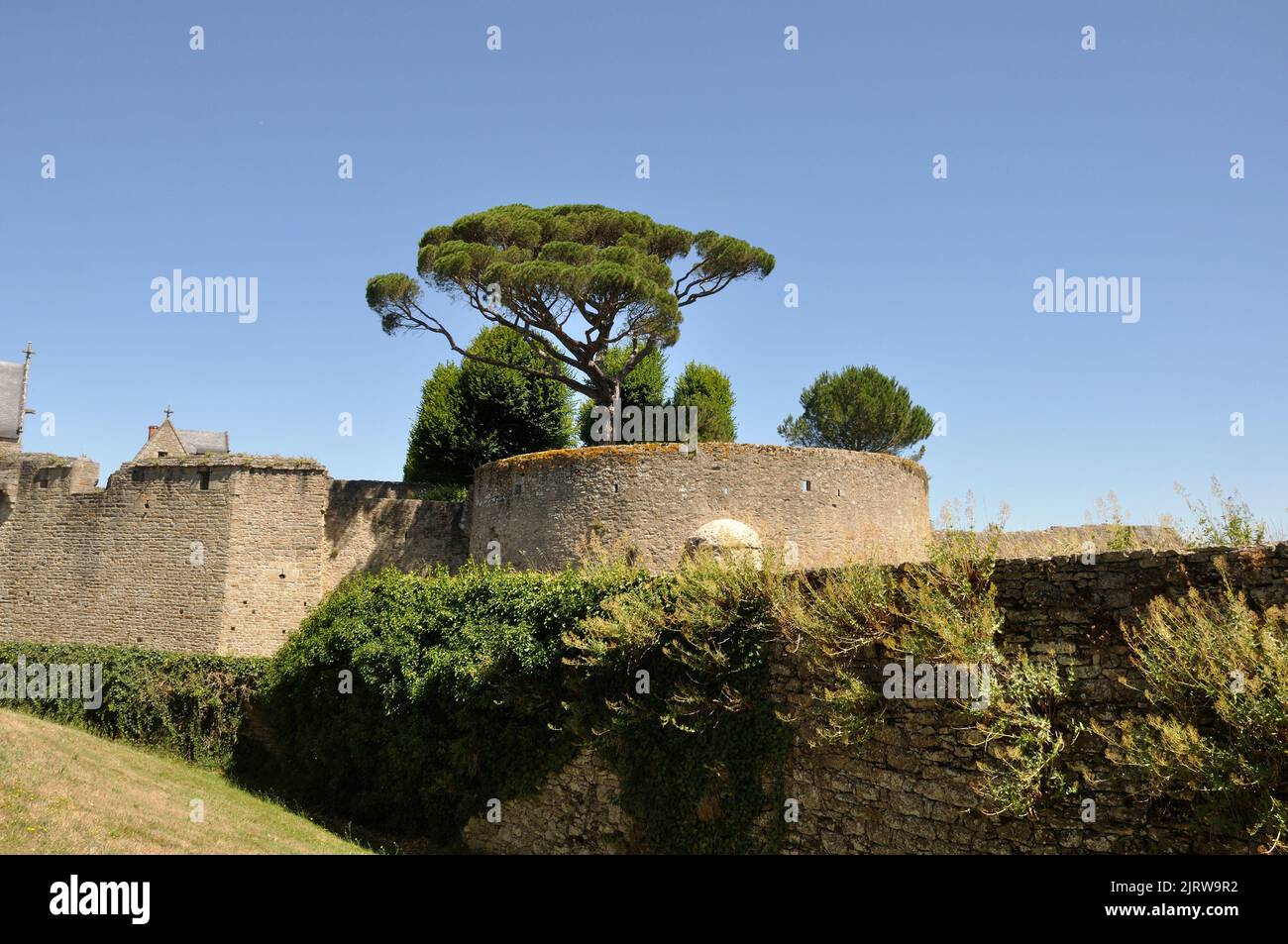 Chateau de Clisson in France Stock Photo - Alamy