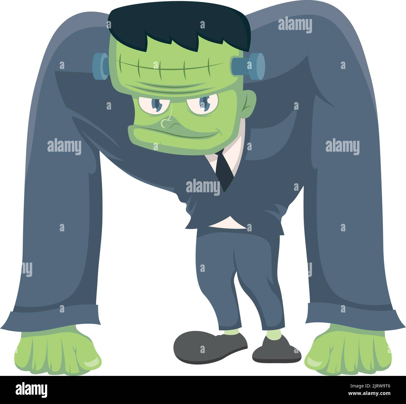 halloween frankenstein comic character icon Stock Vector Image & Art ...