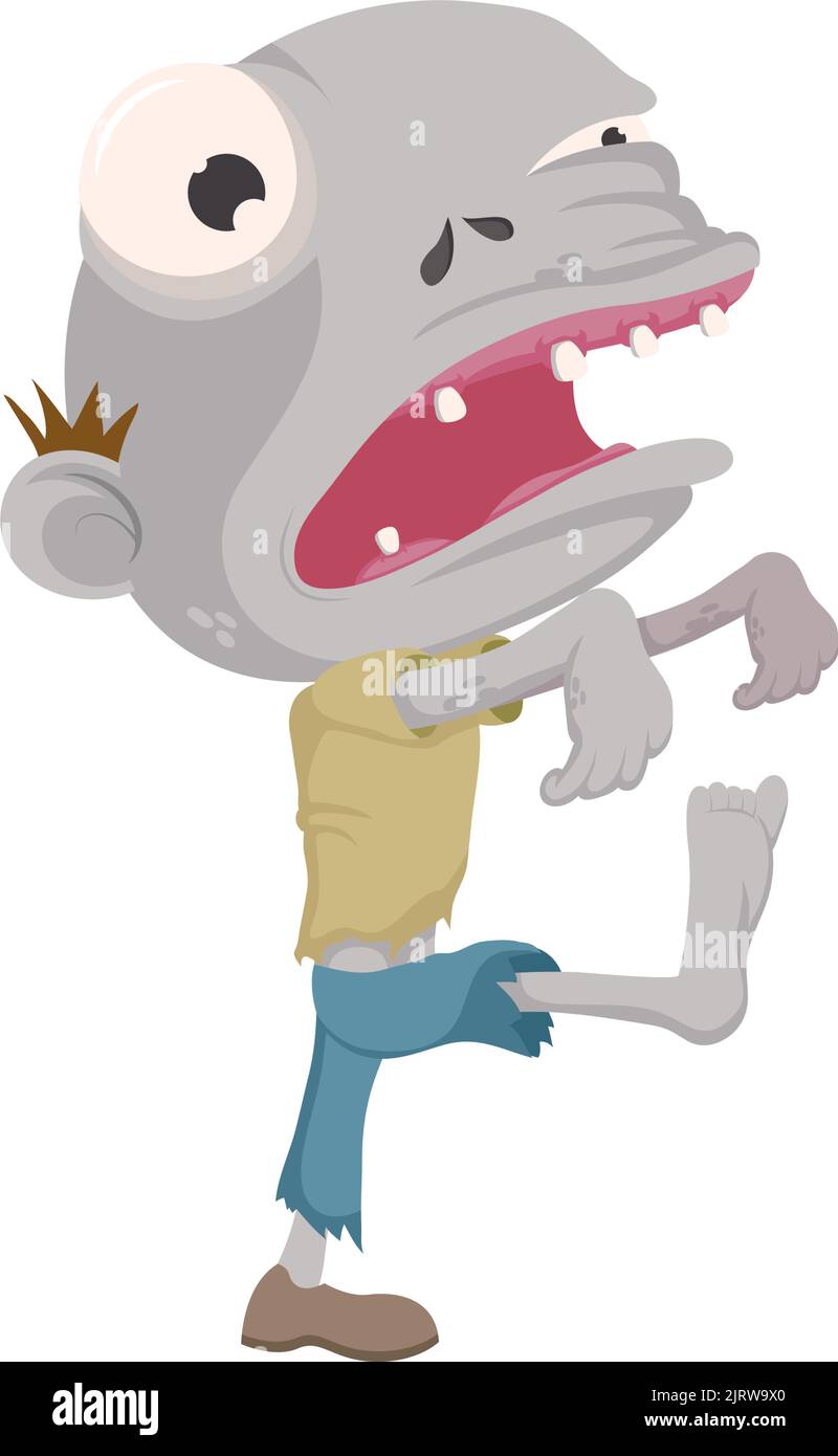 halloween zombie comic character icon Stock Vector Image & Art - Alamy