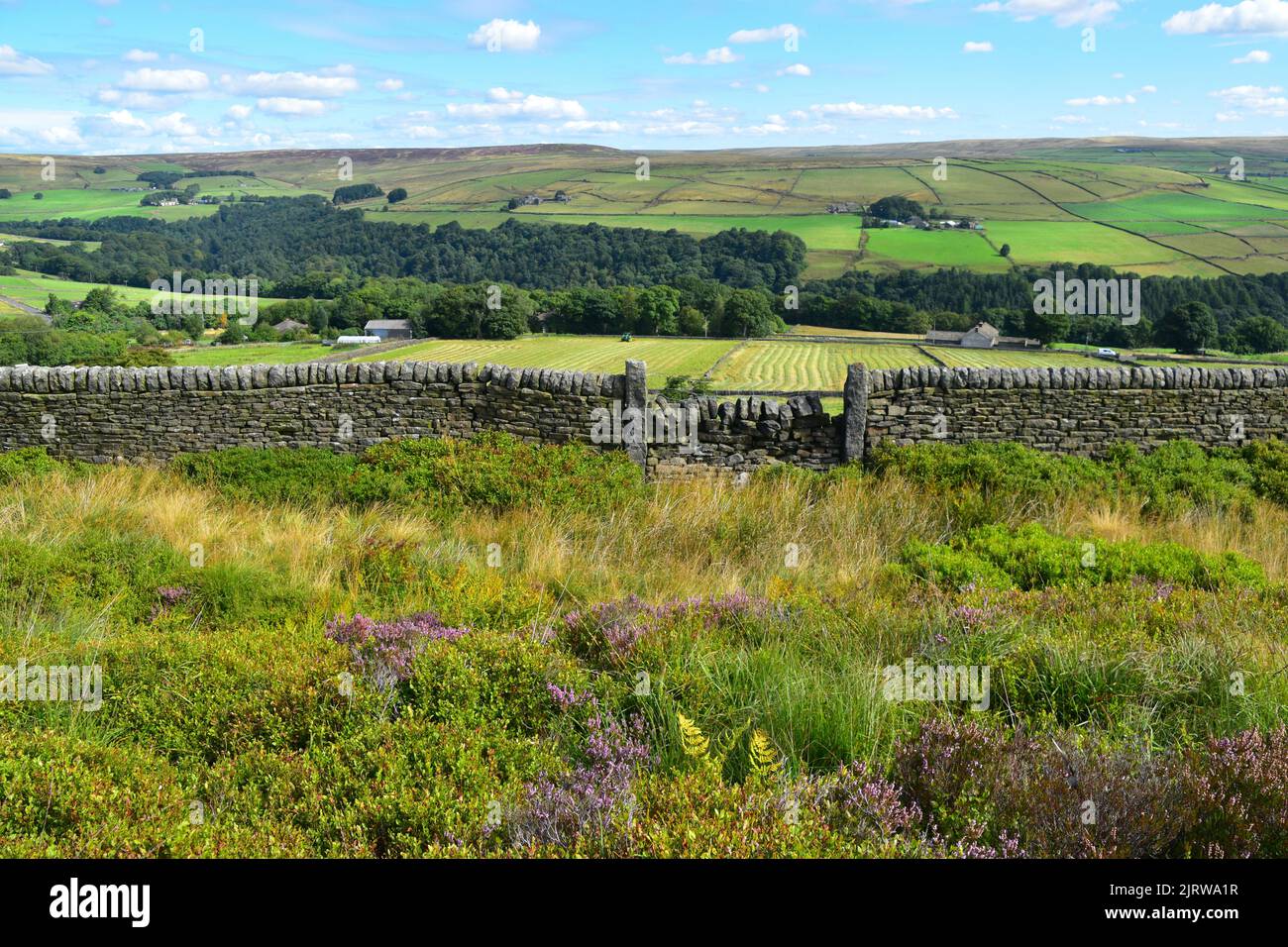 Heptonstall Moor, Pennines, West Yorkshire Stock Photo - Alamy