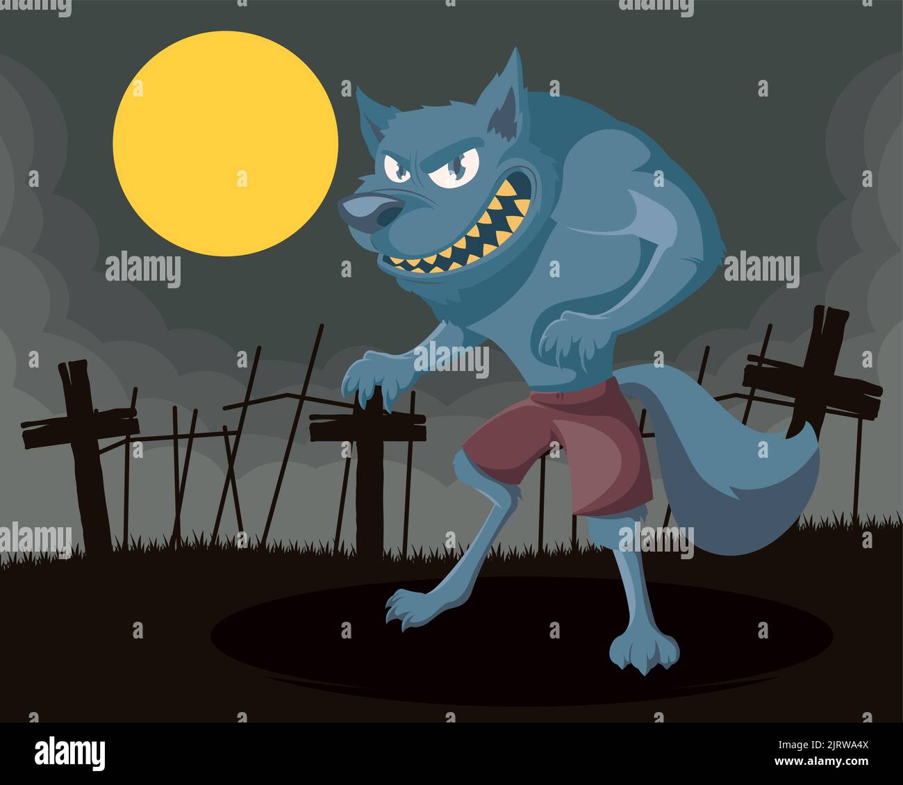 Werewolf scene hi-res stock photography and images - Alamy