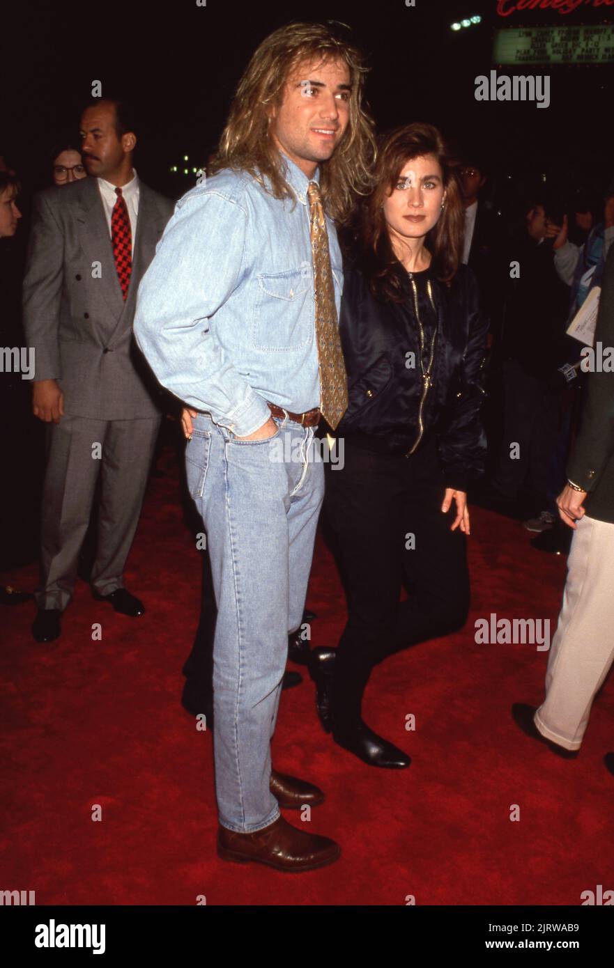 Agassi 1992 hi-res stock photography and images - Alamy