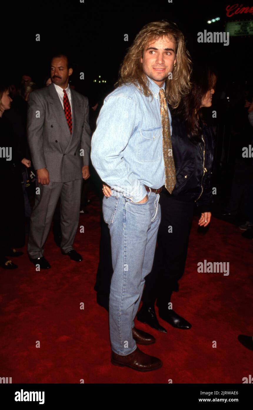 Agassi 1992 hi-res stock photography and images - Alamy