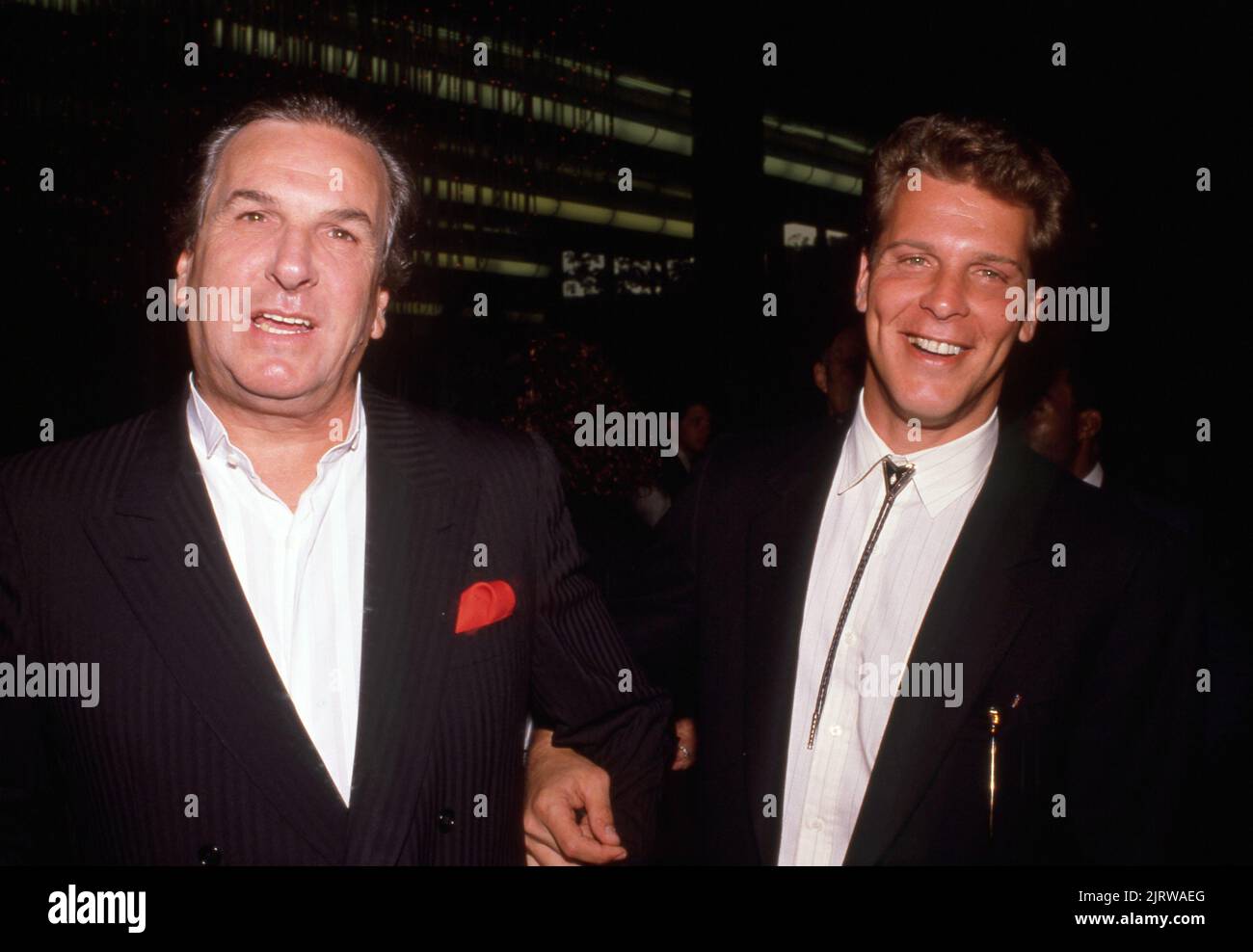 Danny Aiello and Rick Aiello at the premiere of "Do The Right Thing" on ...