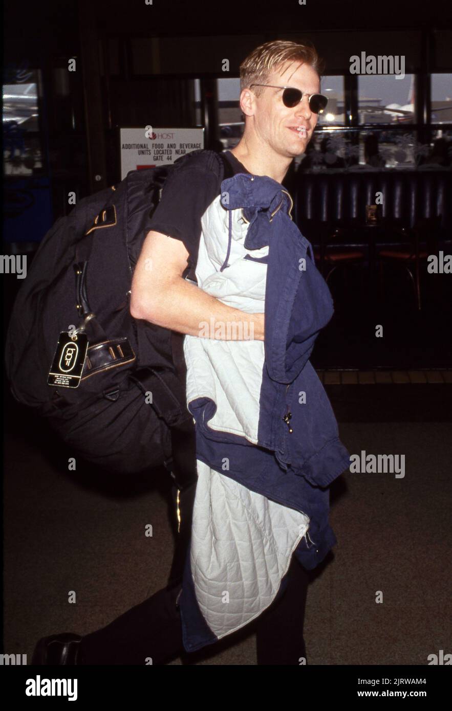 Bryan Adams at Los Angeles International Airport in Los Angeles ...