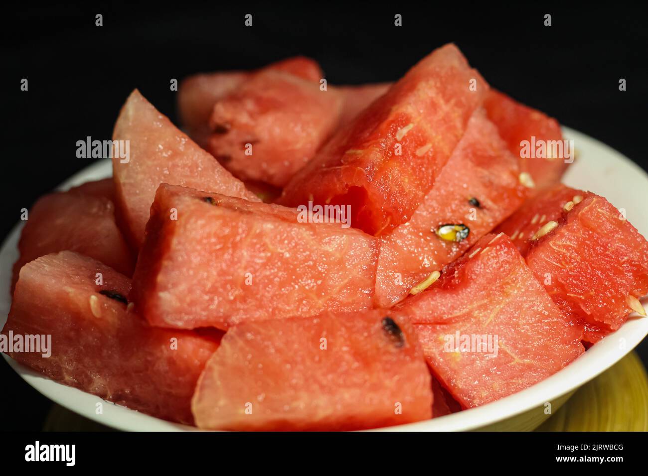 Colourful tasty Watermelon in hot summer season Stock Photo - Alamy