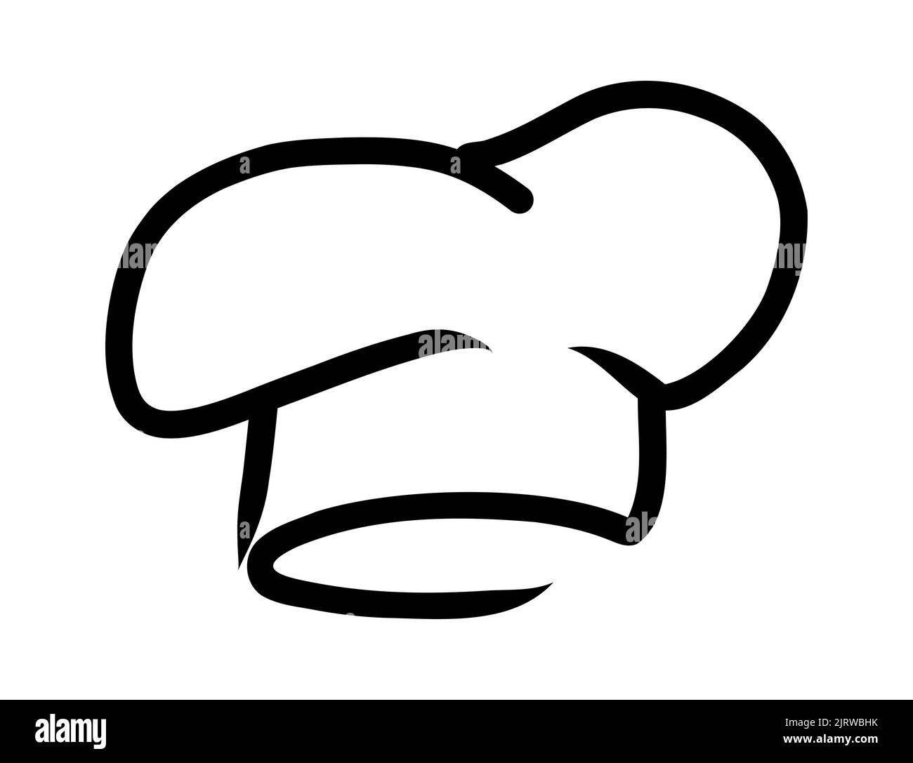 Chef cook icons. Vector cook cap logos for restaurant Stock Vector ...