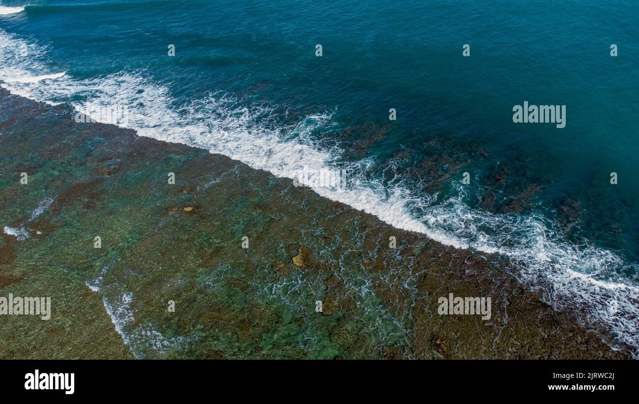 Aerial panorama beautiful coast beach hi-res stock photography and ...