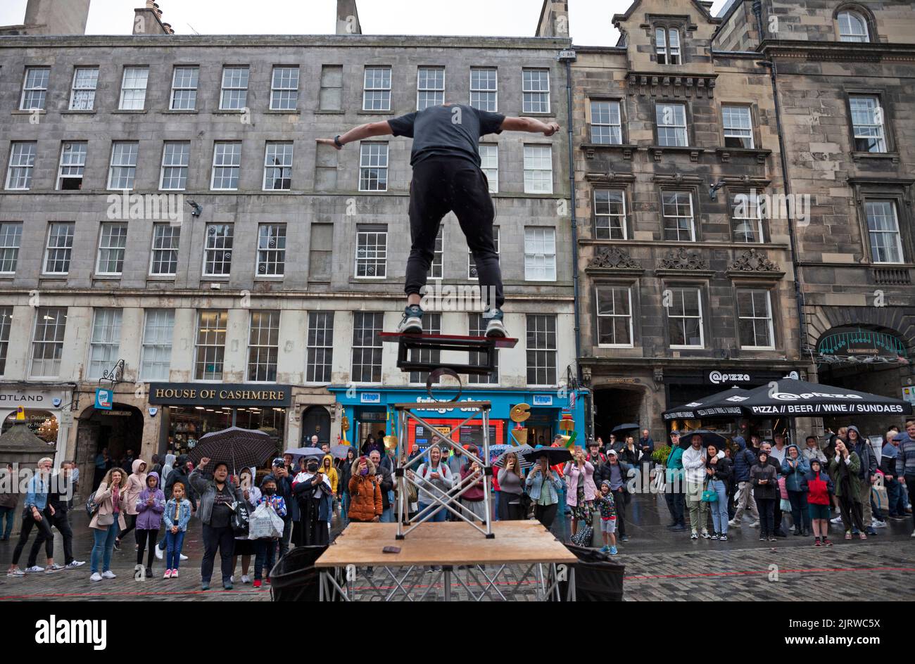 Edinburgh Festival Fringe, Royal MIle, Scotland, UK. 26th August 2022 ...