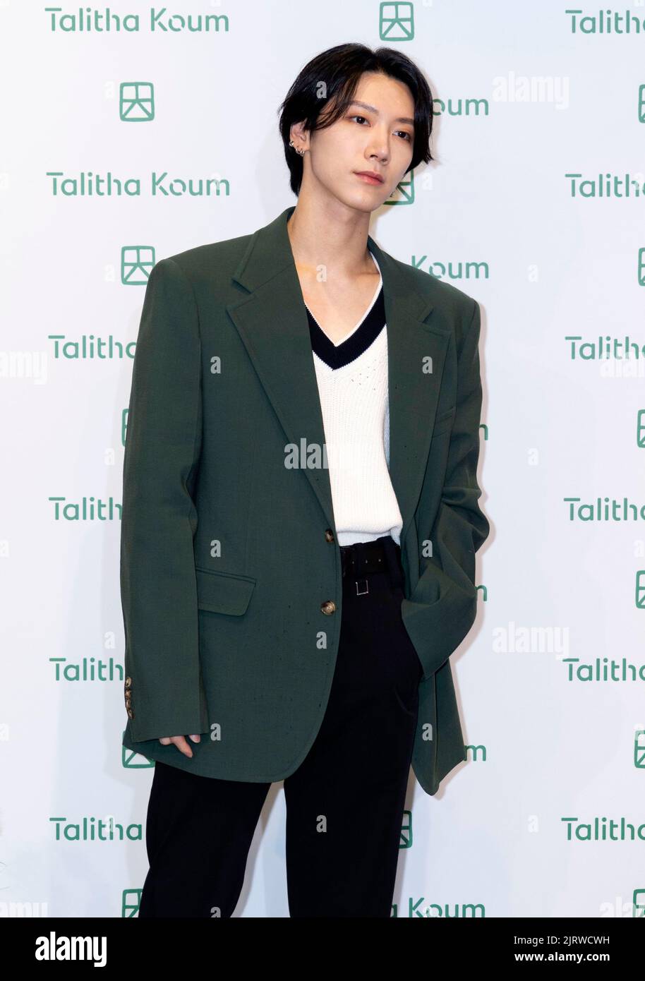 25 Aug 2022 – Seoul, South Korea : Thailand singer Ten, member of K-Pop ...