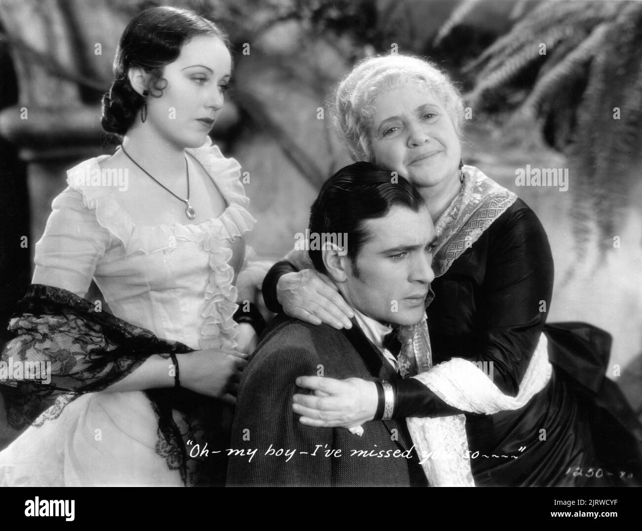 FAY WRAY GARY COOPER and EMMA DUNN in THE TEXAN 1930 director JOHN ...