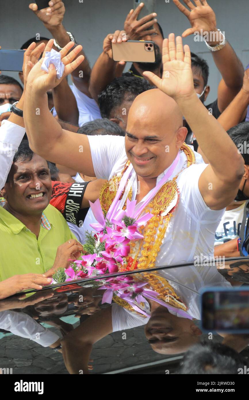 Former parliamentarian Ranjan Ramanayake, who was incarcerated over ...