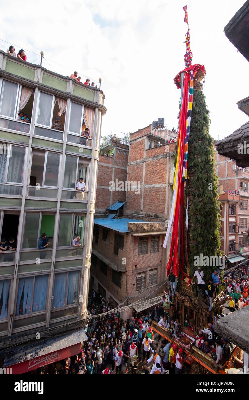 Rato Machhindranath Jatra, Nepal Stock Photo - Alamy