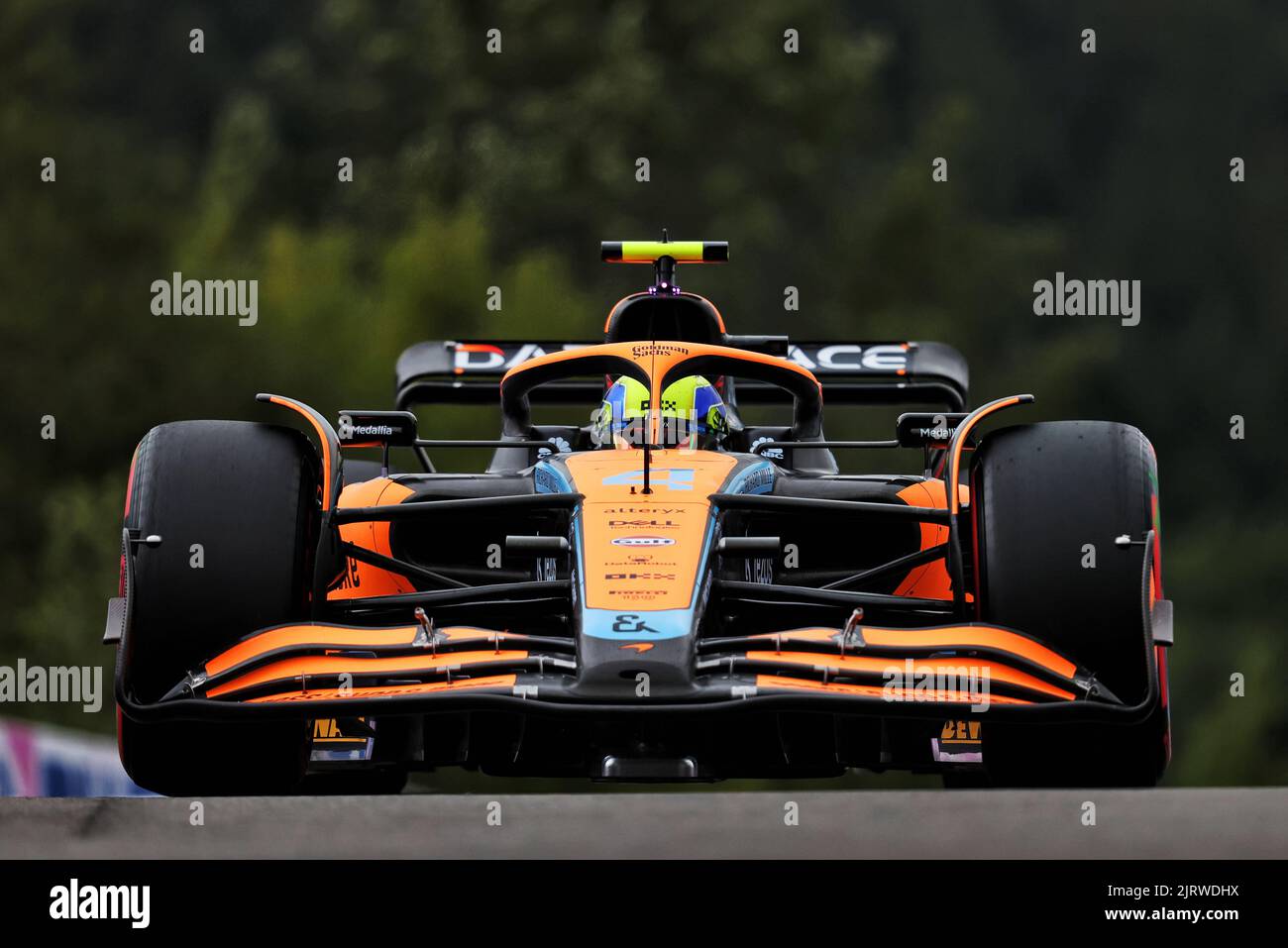 Lando Norris (GBR) McLaren MCL36. Belgian Grand Prix, Friday 26th ...