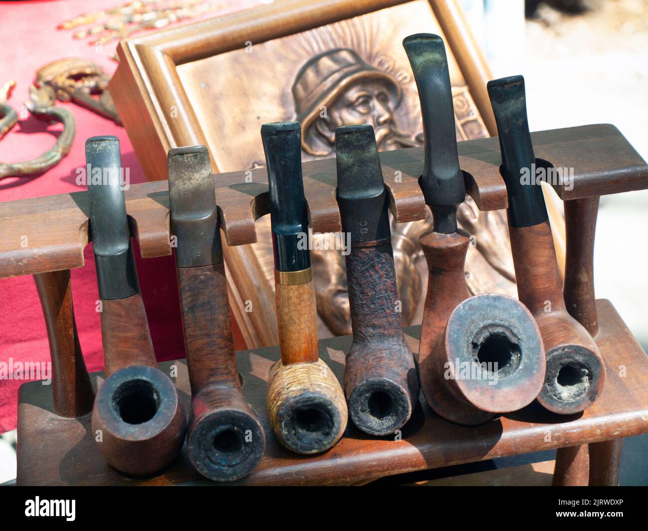 Antique smoking pipes hi-res stock photography and images - Alamy