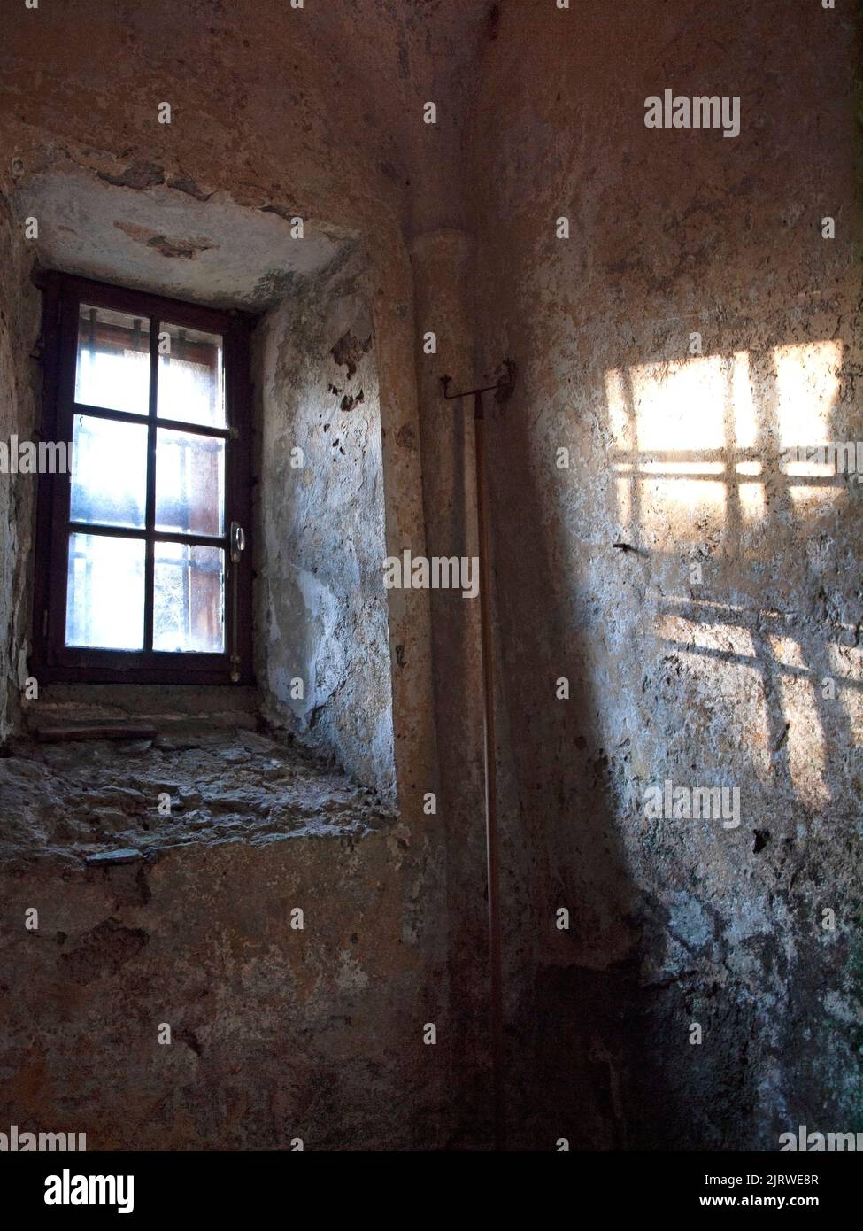 A church window in southern France Stock Photo - Alamy