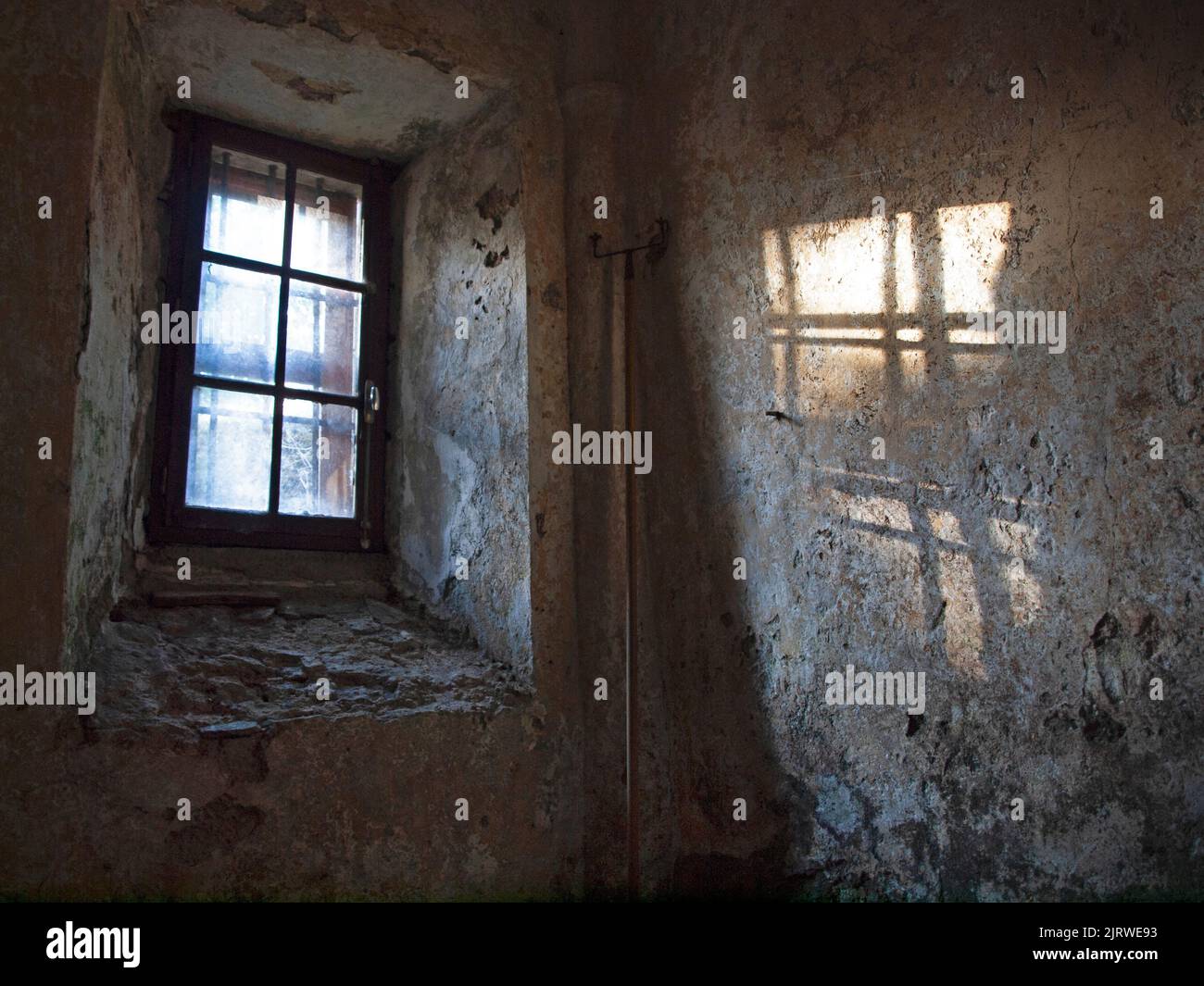 A church window in southern France Stock Photo - Alamy