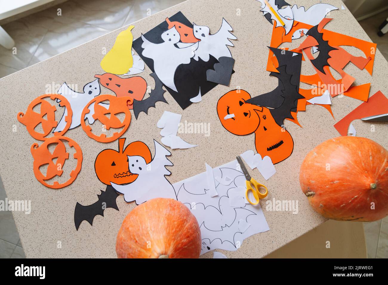 Pumpkin crafts hi-res stock photography and images - Alamy