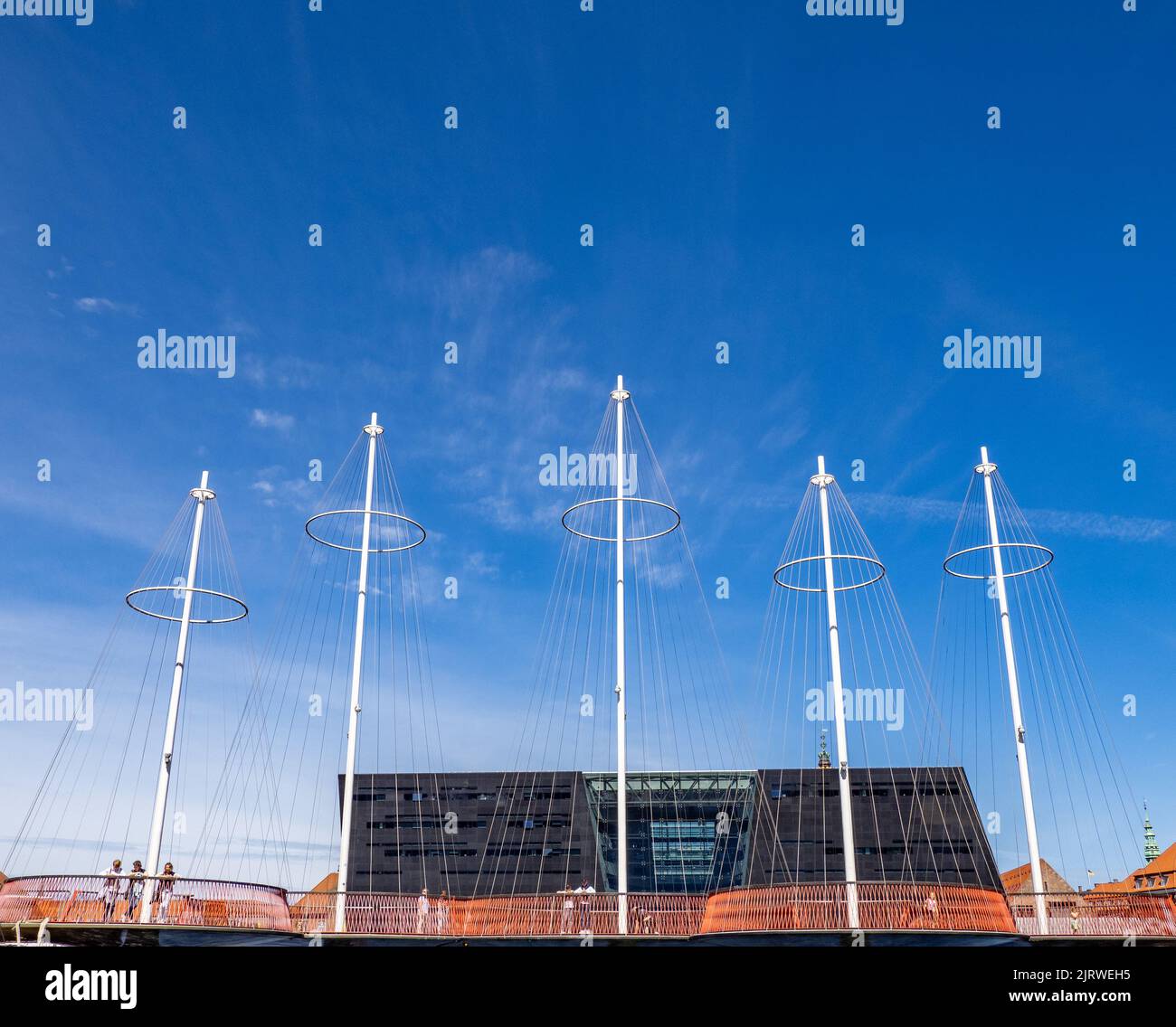 Modern extension of the Royal Danish Library affectionately known as ...