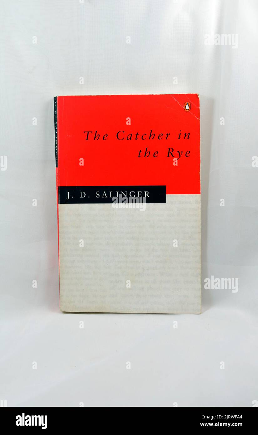 The Catcher in the Rye. J. D. Salinger. Studio set up Stock Photo - Alamy