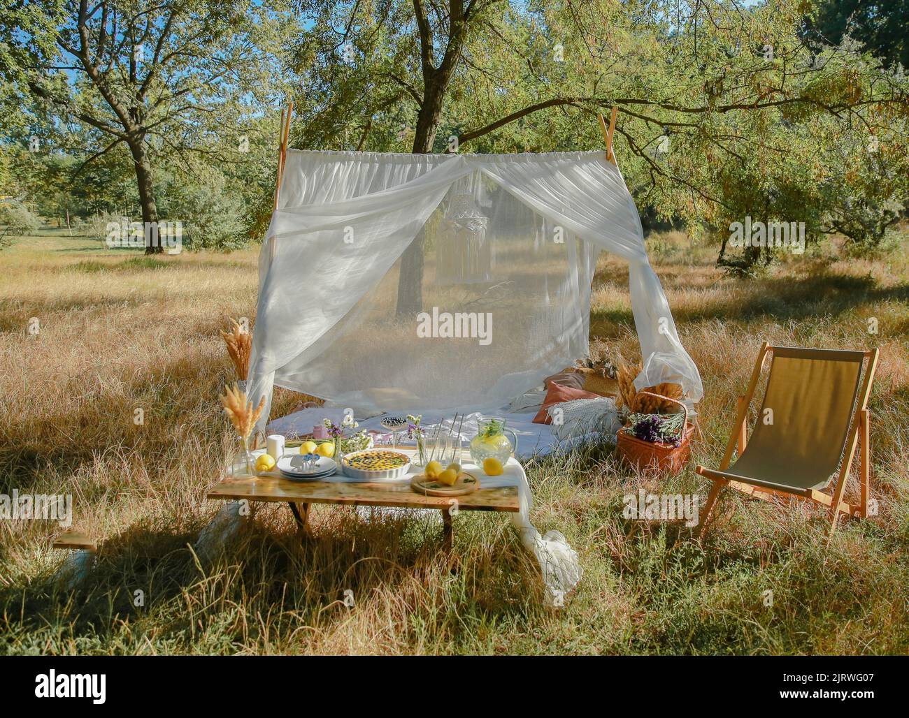 Boho tent hi-res stock photography and images - Alamy
