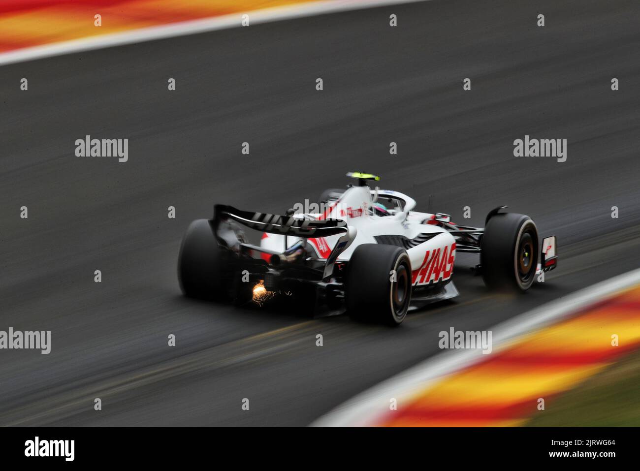 Mick Schumacher (GER) Haas VF-22. Belgian Grand Prix, Friday 26th ...