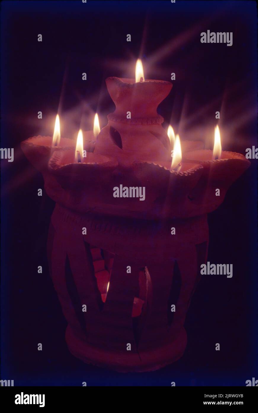 Indian Traditional Lamp Stock Photo - Alamy