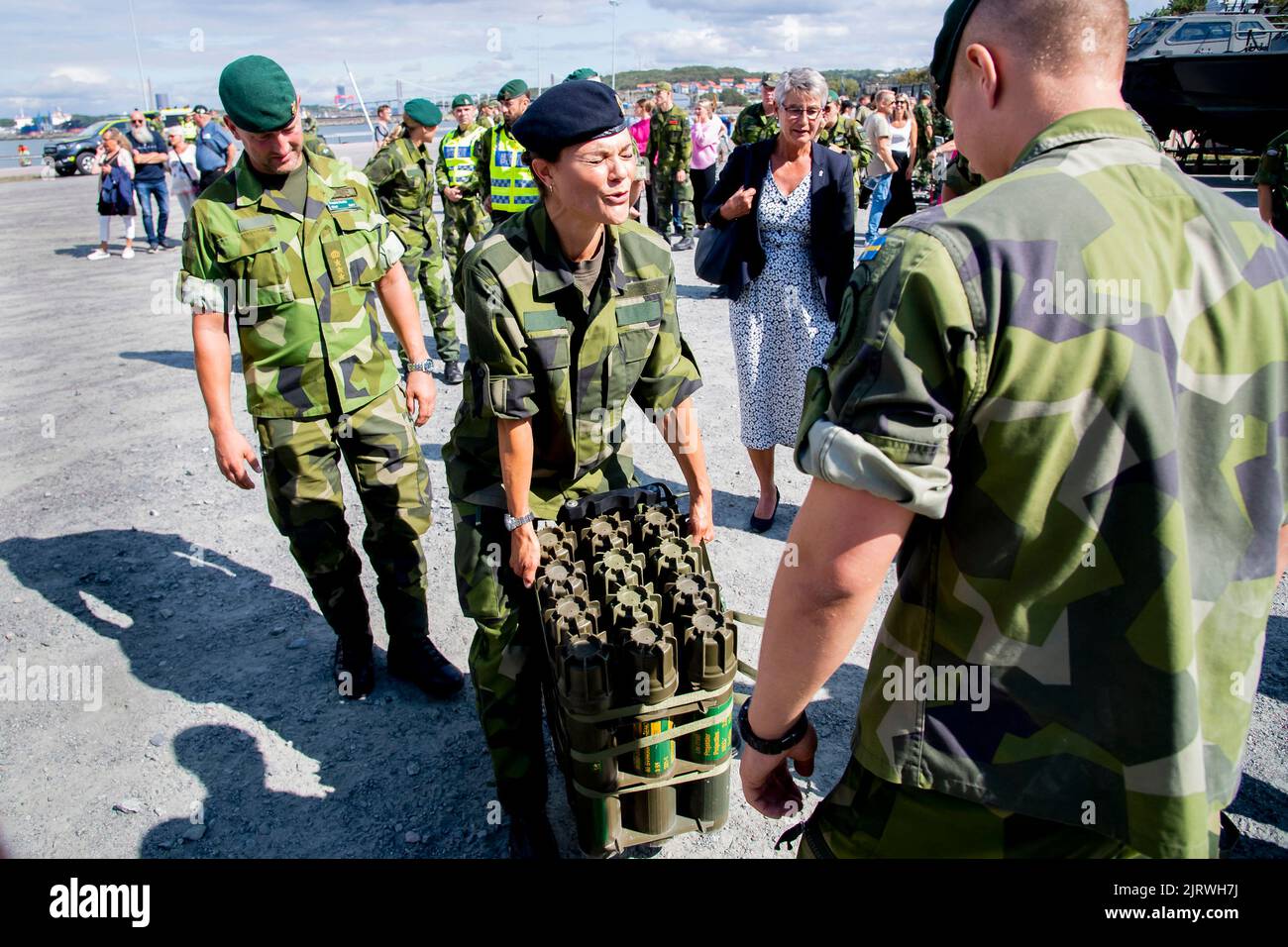 Gothenburg, Sweden. 26th Aug, 2022. Crown Princess Victoria of Sweden ...