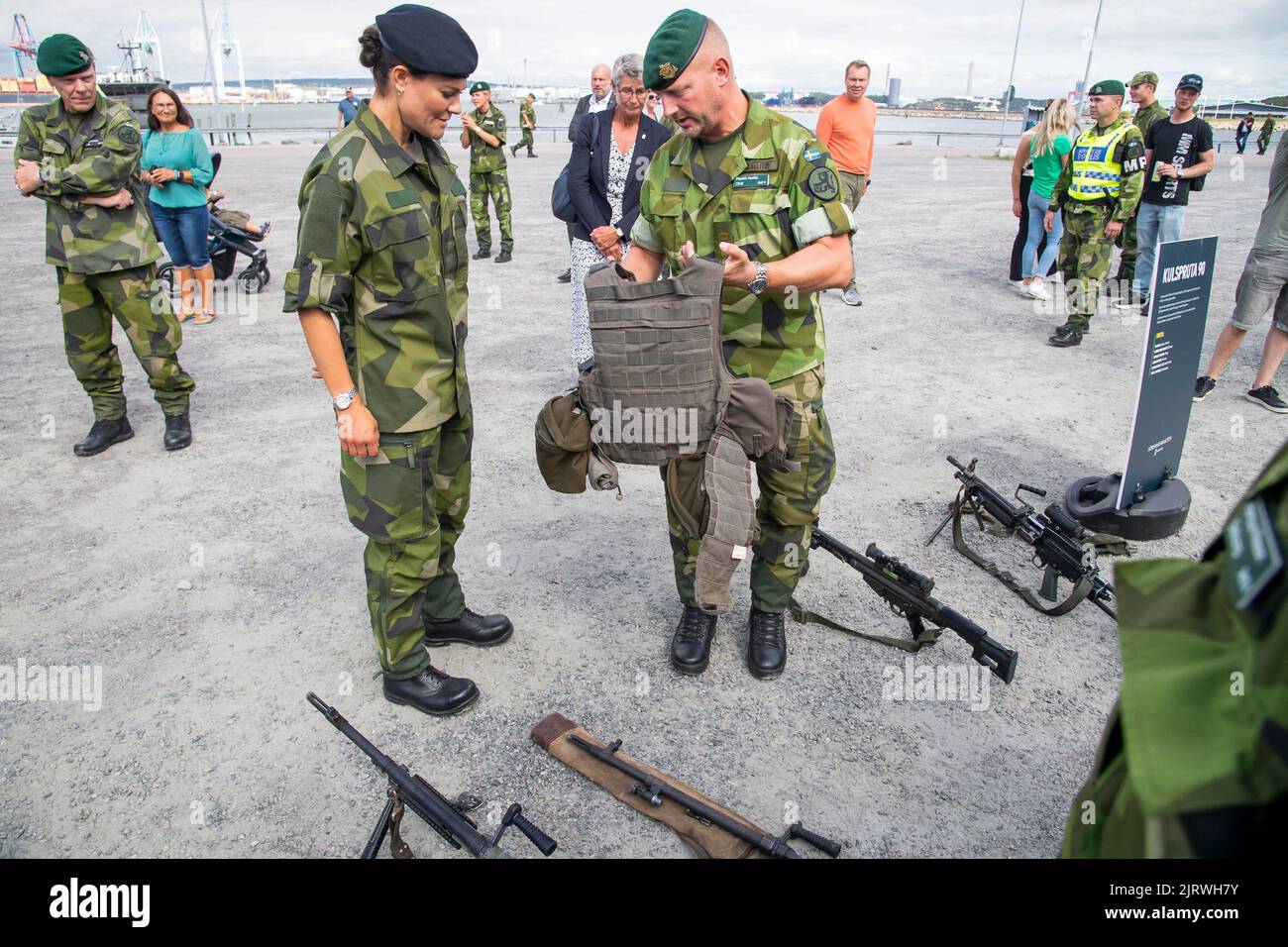 Gothenburg, Sweden. 26th Aug, 2022. Crown Princess Victoria of Sweden ...