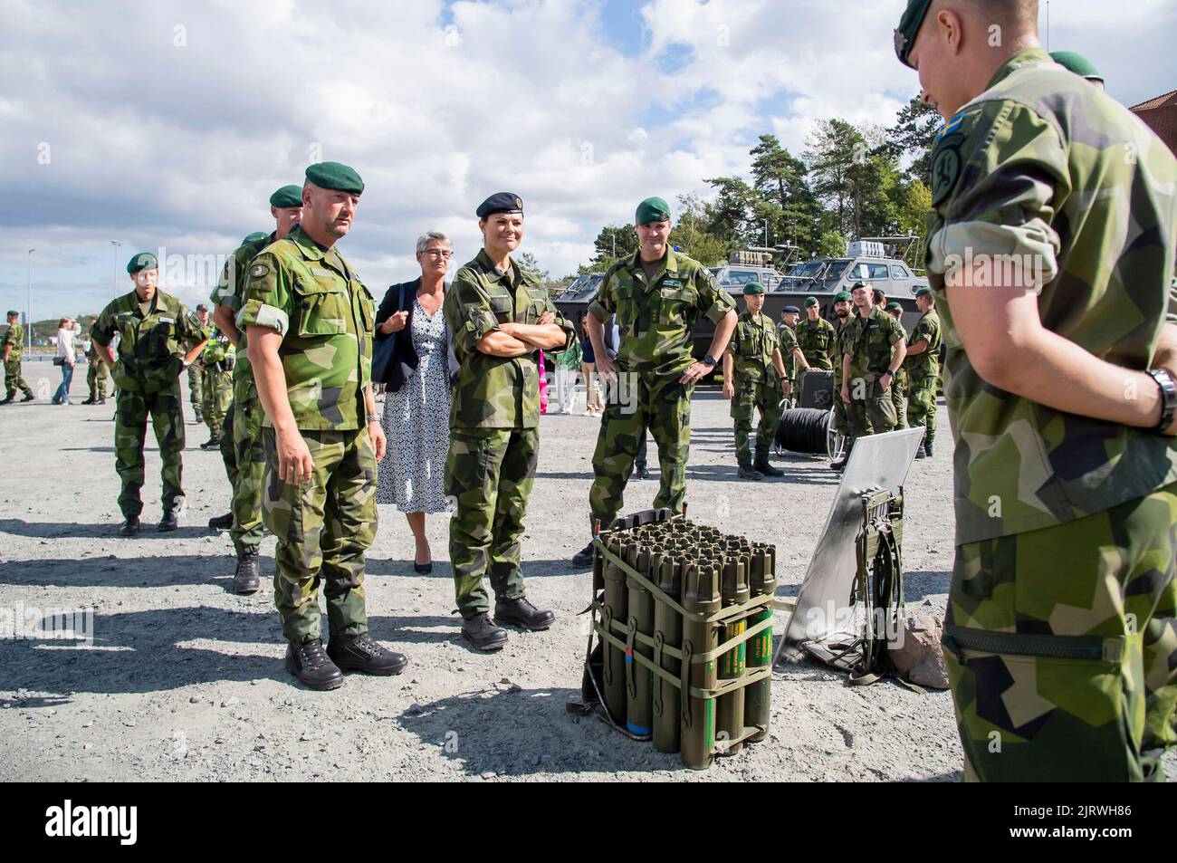 Gothenburg, Sweden. 26th Aug, 2022. Crown Princess Victoria of Sweden ...