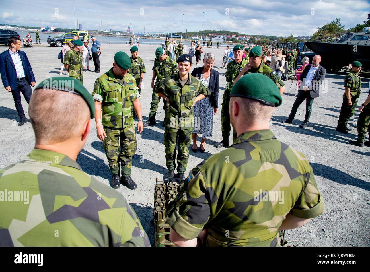 Gothenburg, Sweden. 26th Aug, 2022. Crown Princess Victoria of Sweden ...