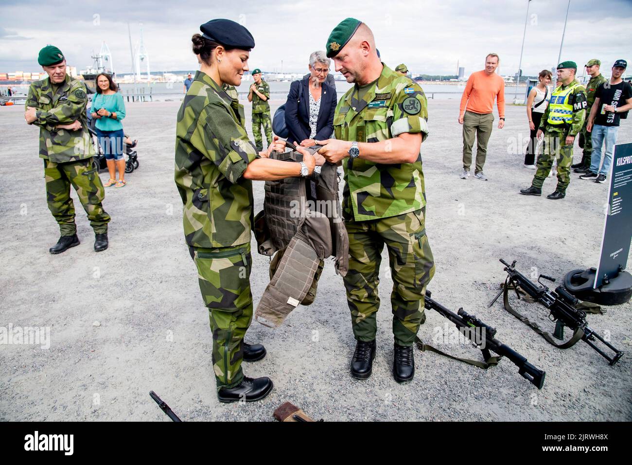 Gothenburg, Sweden. 26th Aug, 2022. Crown Princess Victoria of Sweden ...