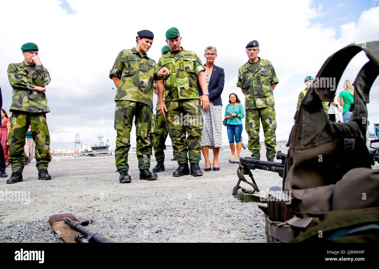 Gothenburg, Sweden. 26th Aug, 2022. Crown Princess Victoria of Sweden ...