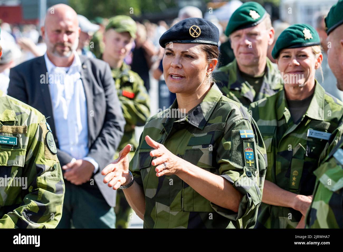 Gothenburg, Sweden. 26th Aug, 2022. Crown Princess Victoria of Sweden ...