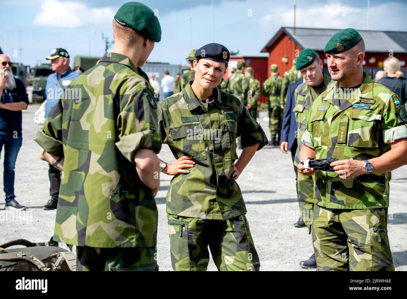 Gothenburg, Sweden. 26th Aug, 2022. Crown Princess Victoria of Sweden ...
