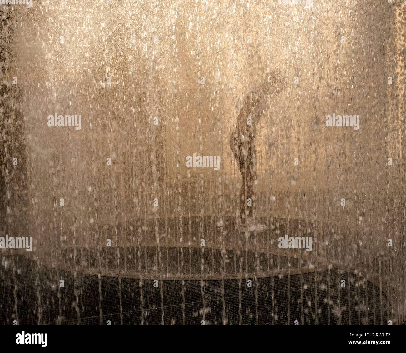 New York, NY, USA. 26th Aug, 2022. People play in the Changing Spaces ...