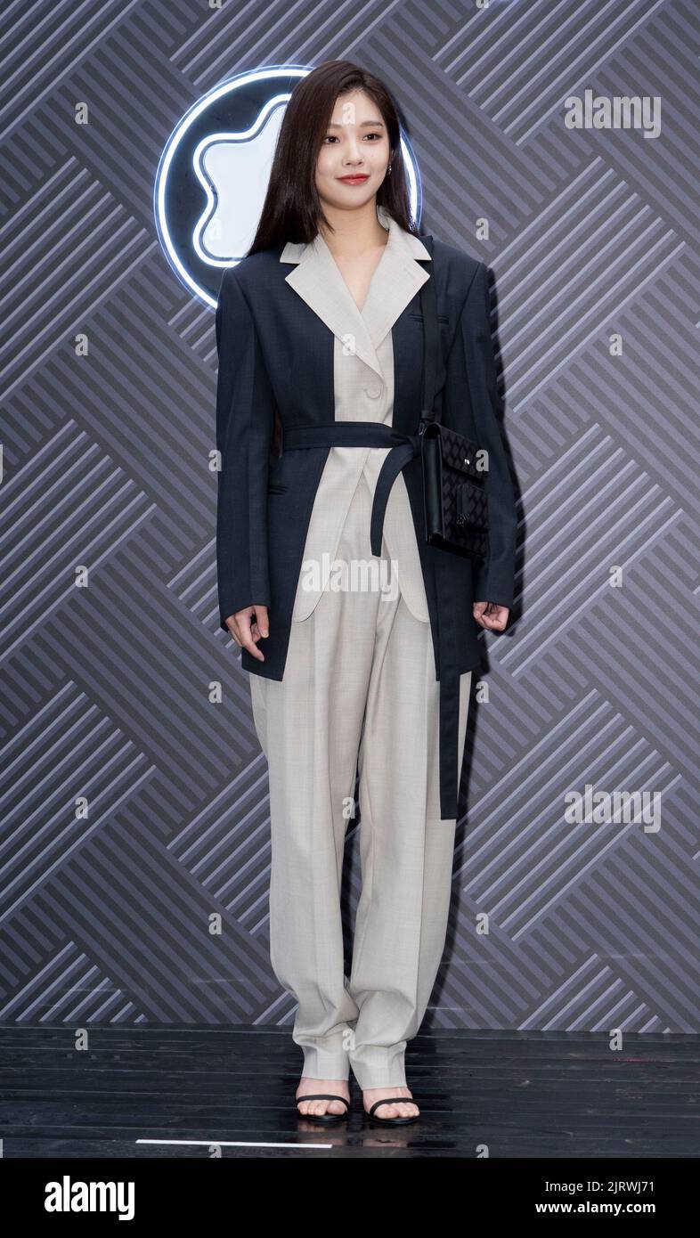 25 Aug 2022 – Seoul, South Korea : South Korean actress Lee Si-woo ...