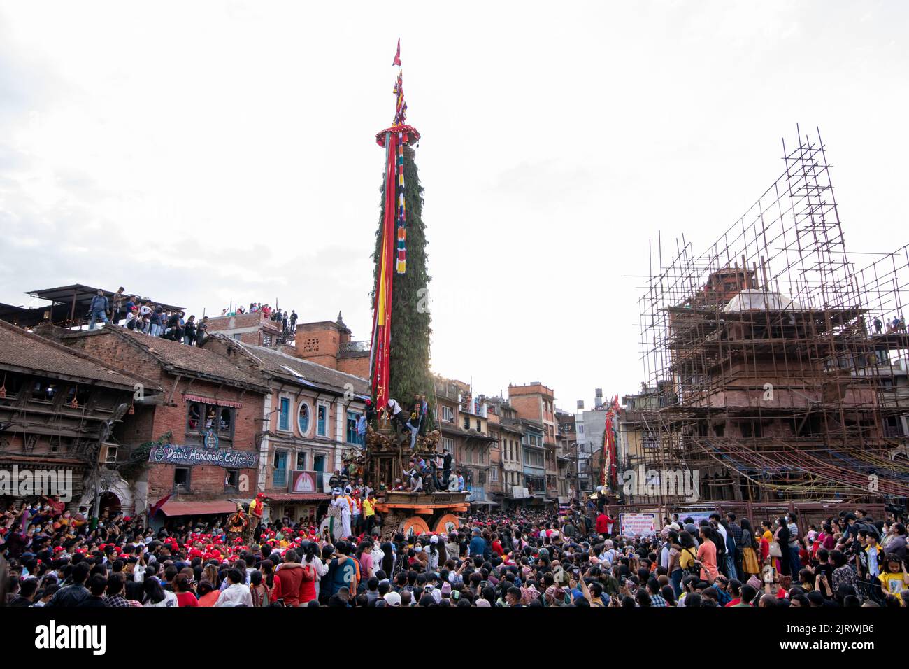 Rato Machhindranath Jatra, Nepal Stock Photo - Alamy